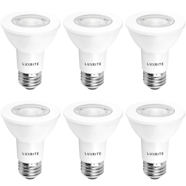 Luxrite 6,5 watts (50 watts équivalents), DEL PAR20, ampoule à ...